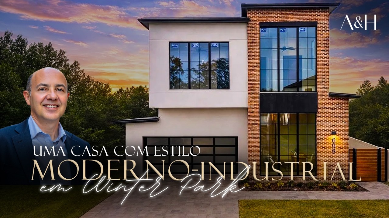 ESSA CASA NOVA NOS EUA FOGE DO PADRÃO DA FLÓRIDA