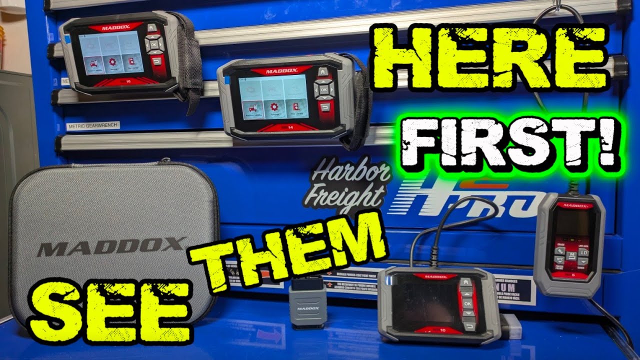 BRAND NEW by @harborfreight Maddox code readers - which is right for you?