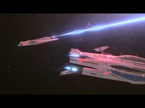 [Mass Effect] Reaper annihilating alliance fleet — Scifi-Meshes.com