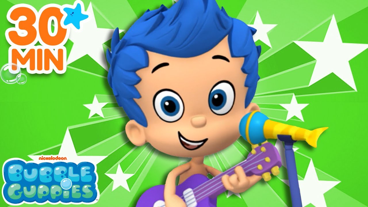 The Best Gil Moments From Bubble Guppies! ❤️ 30 Minute Compilation | Bubble Guppies