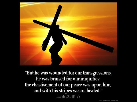 The chastisement of the Lord explained as Giving Jesus to a broken world