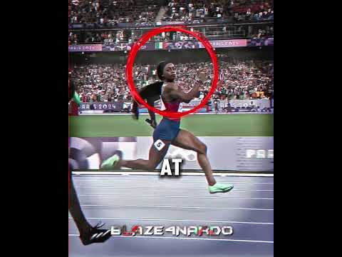 Sha’Carri’s Coldest 4x100 Moment at the 2024 Olympics 💨