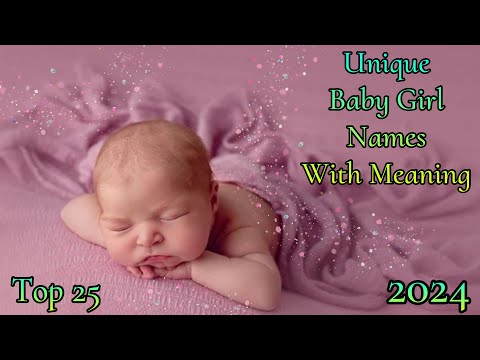 Unique Baby Girl Names 2024 || Baby Girl Names 2024 || New Baby Girl Names || Baby Names