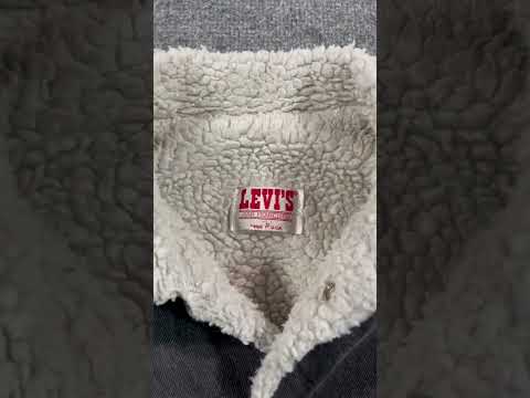 1989 Levis type 3 denim jacket with Sherpa lining