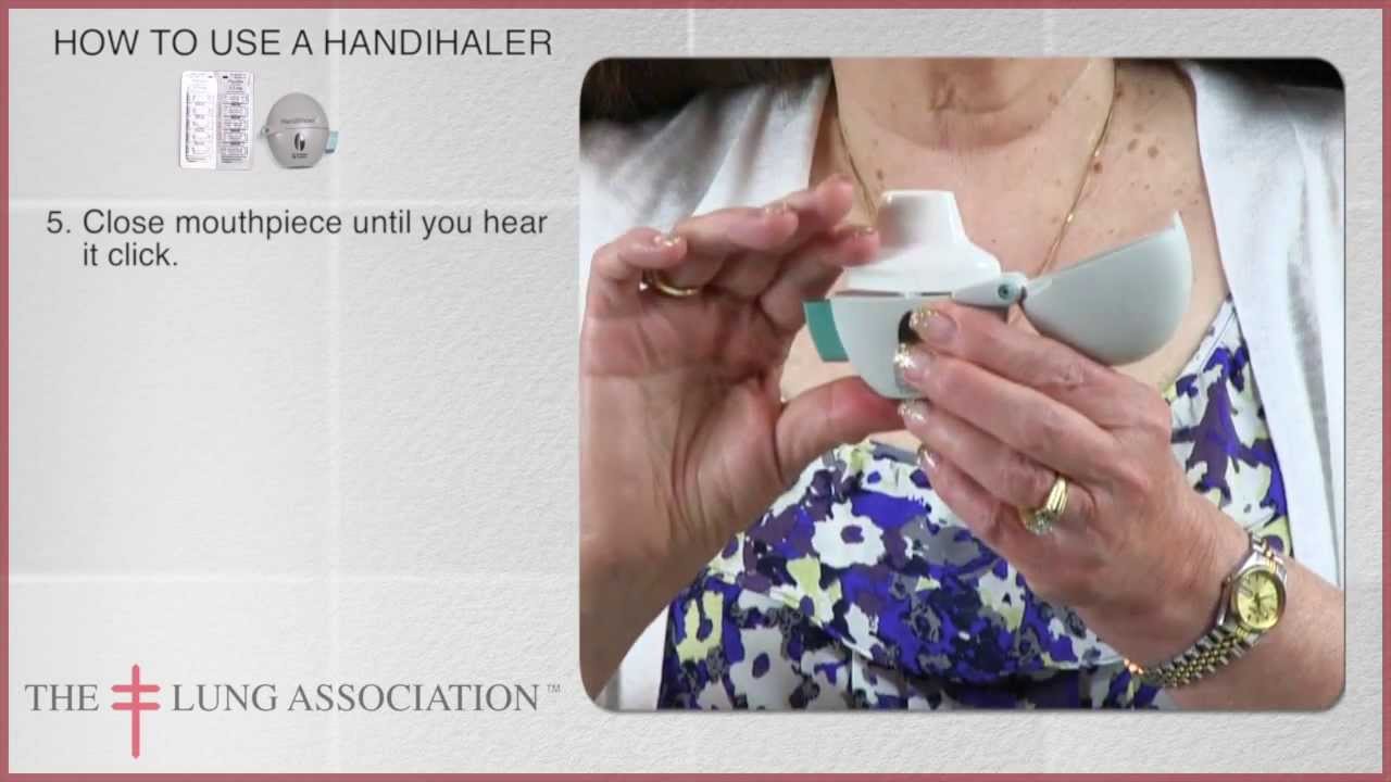 How to use your Handihaler