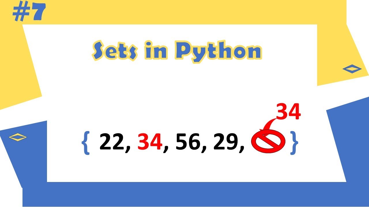Python Tutorial - 7|Sets in Python | Python for Beginners | Learnerea