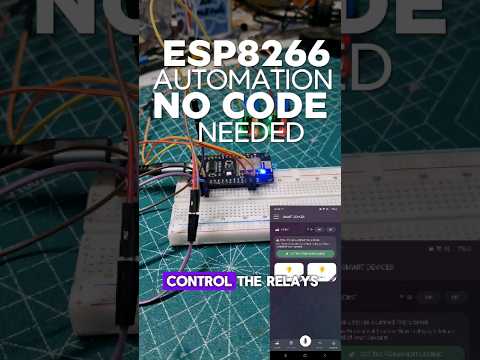 World's Simplest Home automation Project without coding #esp8266 #education #arduino #iot #tech