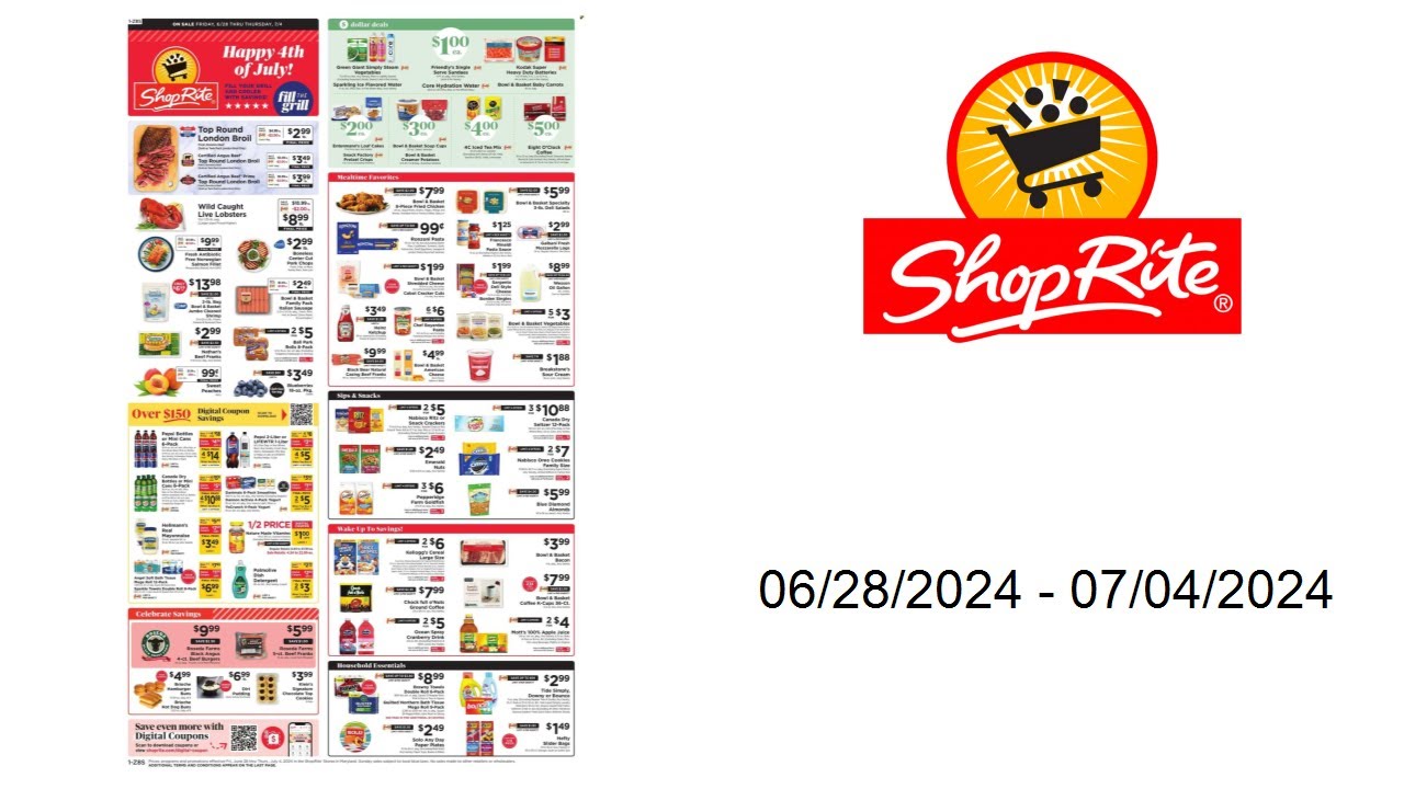 ShopRite Weekly Ad (US) - 06/28/2024 - 07/04/2024