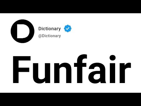 Funfair Meaning In English