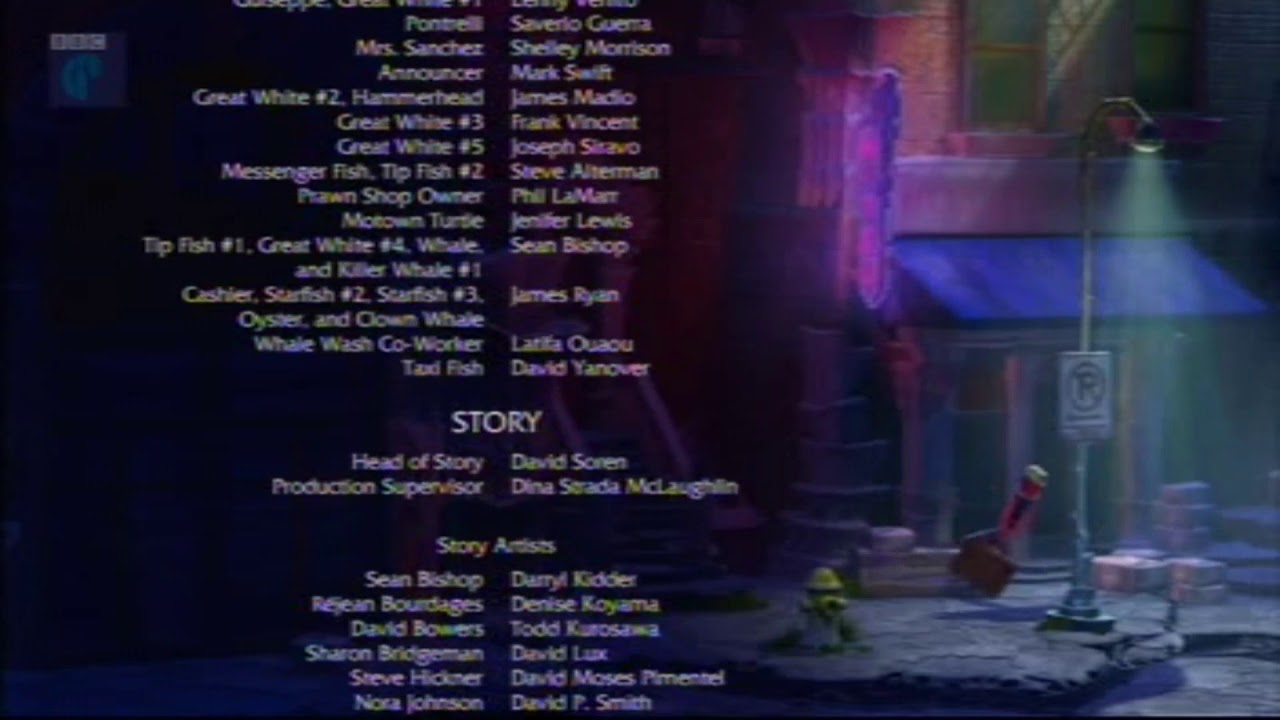 Shark Tale End Credits (TV Version)