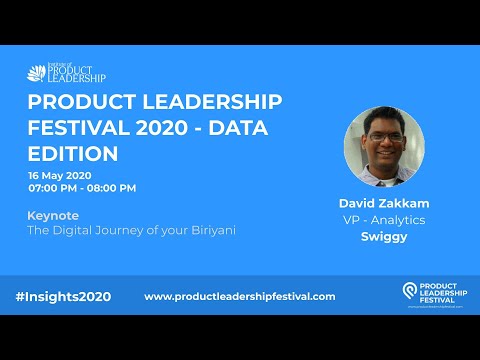 Keynote - Applied Data Science behind the delivery of a Biriyani - Swiggy case study