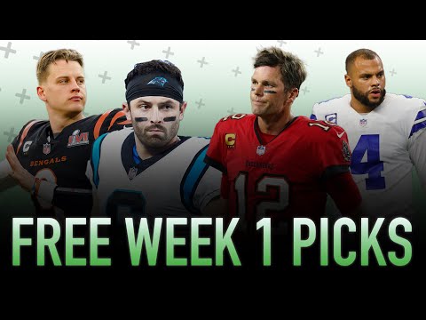 Free NFL Picks and Predictions (Week 1) | NFL Free Picks Today | THE LINES #225