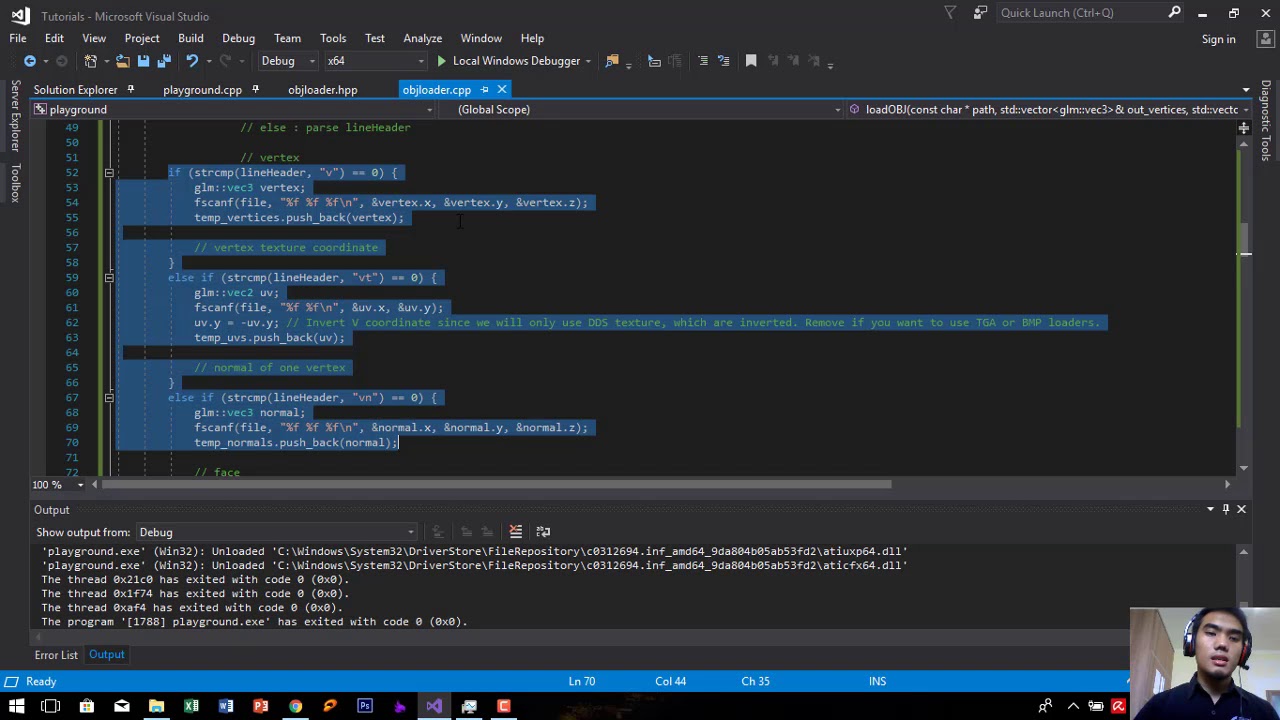 OpenGL Basic TUTORIAL 7 - Model Loading by Arief