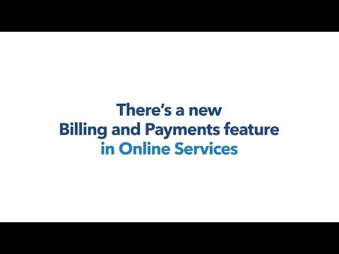 Online Services Billing and Payments