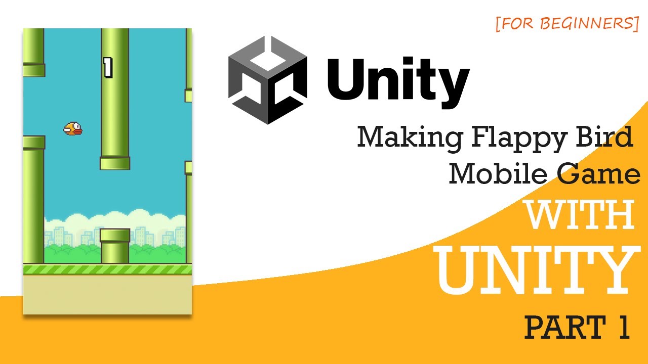 Unity mobile game development 2023 | Making Flappy Bird | Tutorial series for beginners - Part 1