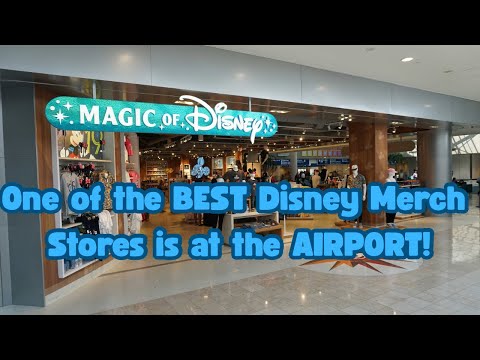 “Magic of Disney” Store at Orlando International Airport in 4k April 2025|Walt Disney World