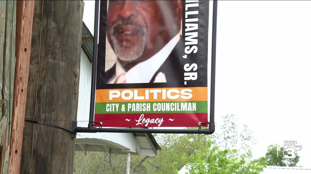In the Banners: Locals in the New Iberia are being recognized with posters