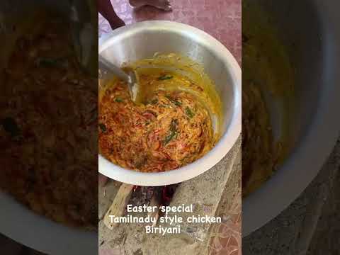 Tamil Nadu Style chicken biryani