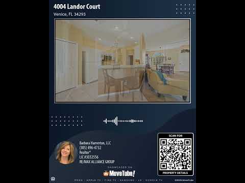 4004 Landor Court, Venice, FL 34293 | 3 Bedroom Home For Sale