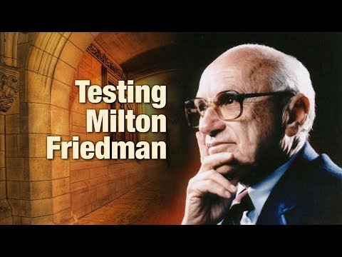“Friedman Friday” Milton Friedman remembered at 100 years from his ...