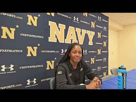 ARMY Sr Basketball Player Trinity Hardy from Lakeland FL on Win at Navy, Future Service in US ARMY
