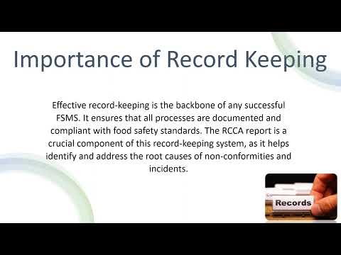 Root Cause Corrective Actions (RCCA) Report │ Food Safety