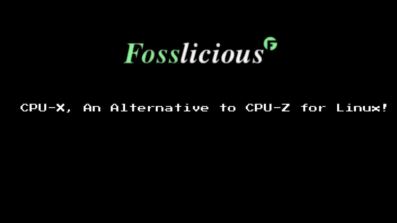 CPU X, An Alternative to CPU Z for Ubuntu Linux!