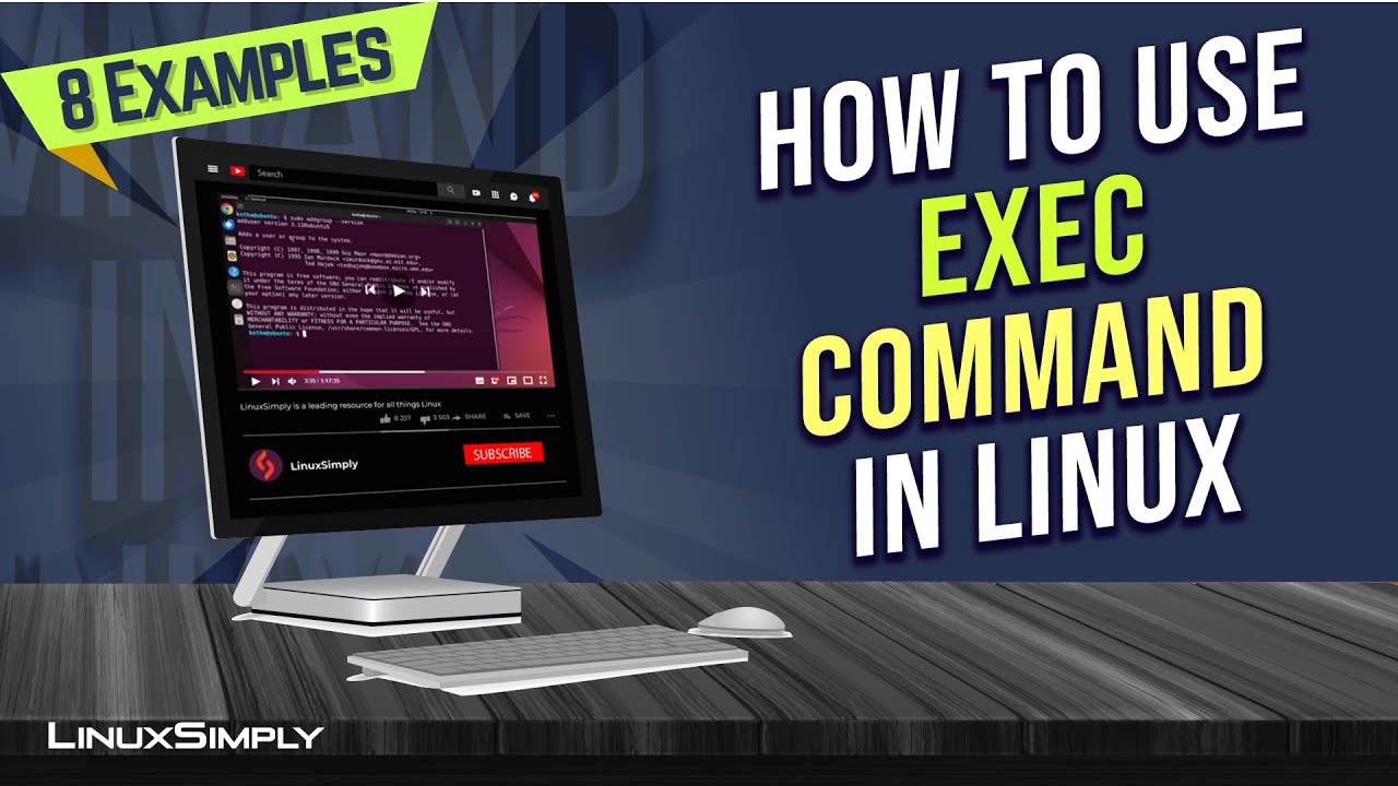How to Use “exec” Command in Linux [8 Practical Examples] | LinuxSimply