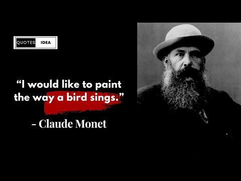 Famous Claude Monet Quotes About Art & Impressionism