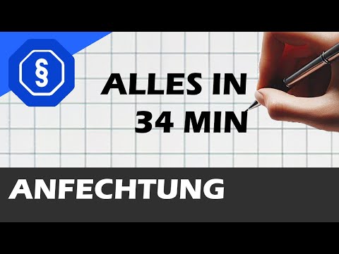 Alles zur Anfechtung - BGB AT 11