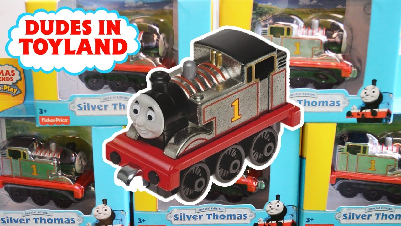 Special Edition Silver Thomas and Friends Take-n-Play