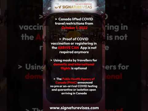 Canada's COVID-19 travel restrictions end 🇨🇦🇨🇦