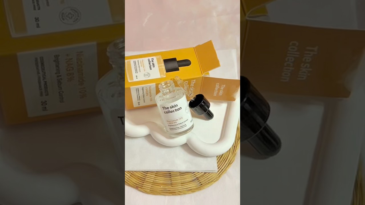 The skin Collection Serum Niacinamide10%+NAG8% 30ml 🌱☁️