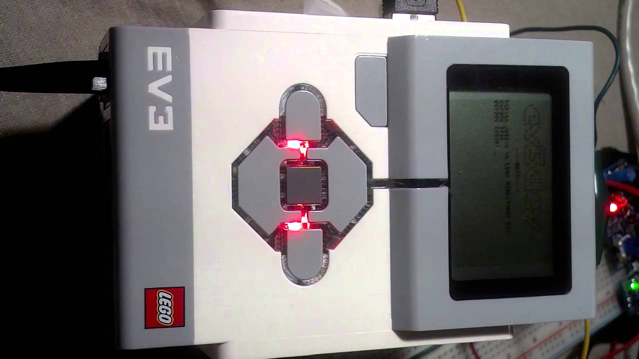 ev3dev LEDs demo
