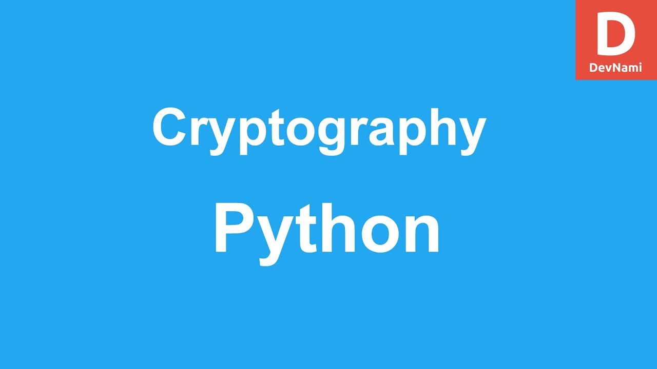 Cryptography Module Python