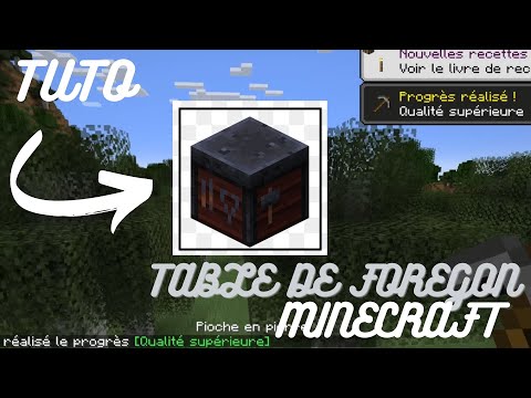 Comment Faire Une Table De Forgeron Minecraft - Esam Solidarity