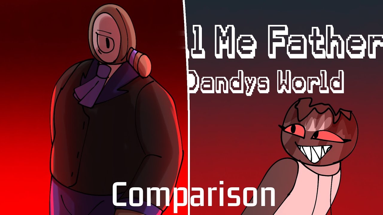 Tell me Father Comparison // Dandys World Toodles Animation // New and Old +Concept
