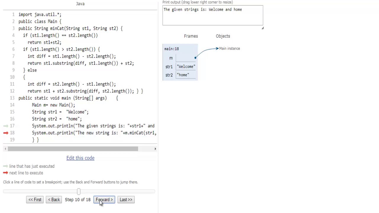 w3resource.com: Java String Exercise-60