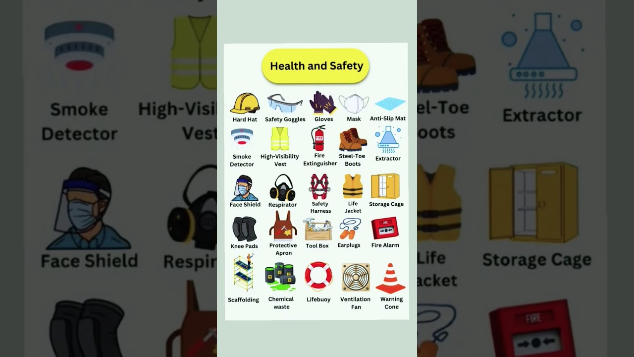 safety equipment PPE #safty #ppe #saftyfireworks #saftyfirst #construction #automobile #piping