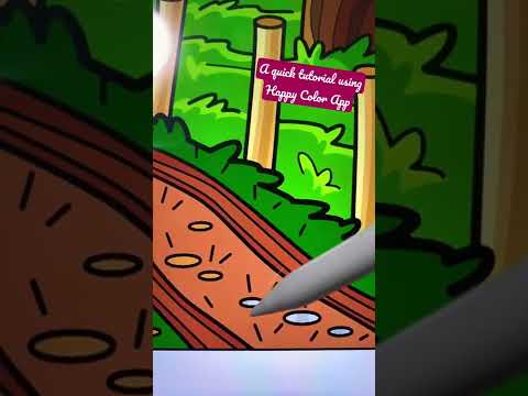 A Quick Tutorial By Using Happy Color App