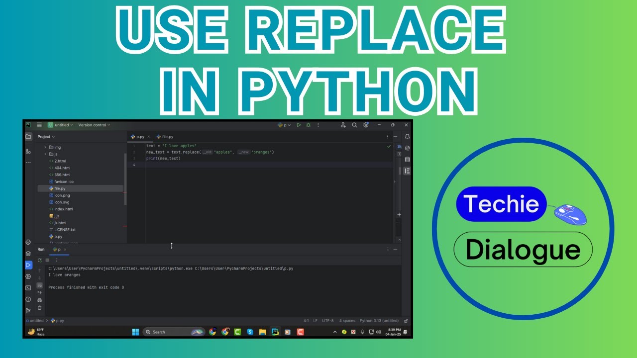 How to Use Replace in Python - [2025]
