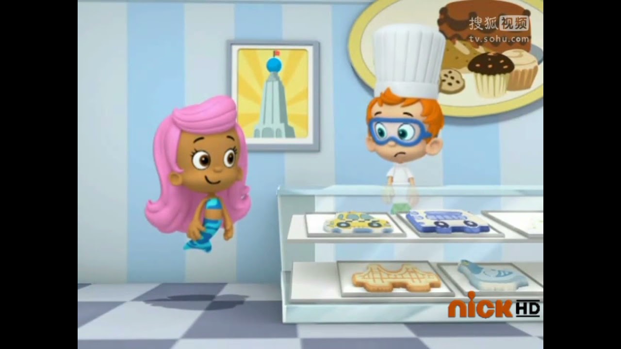 Bubble Guppies - Making a Skyscraper Cake
