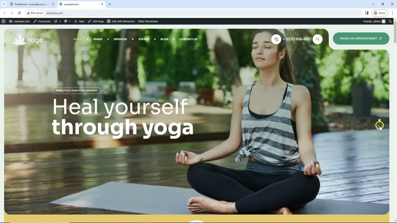 Yoge - Theme Setup Wizard