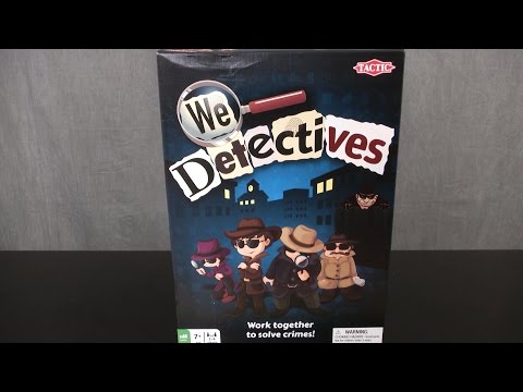 We Detectives Game from Tactic Games