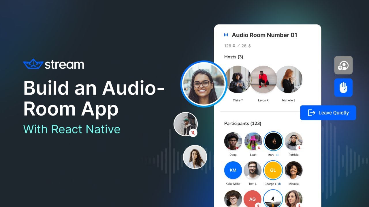 React Native Audio Room App