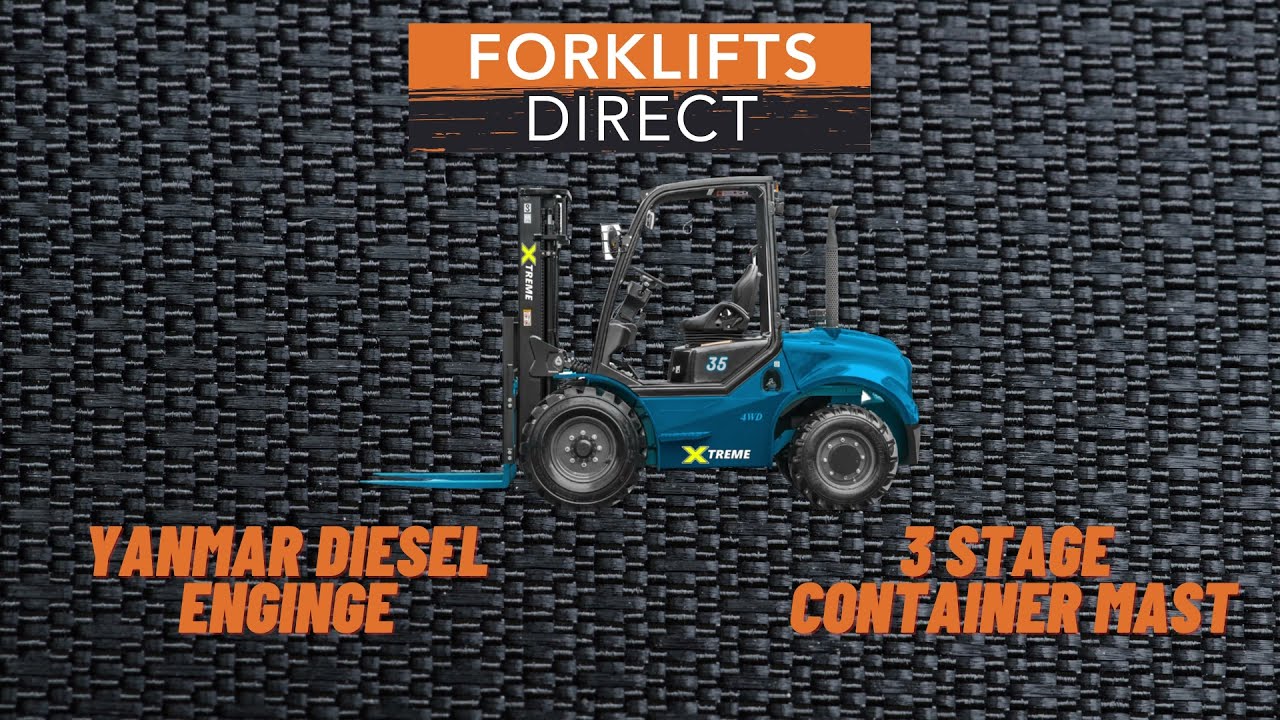 Xtreme 3.5 ton 4wd Rough Terrain Forklift