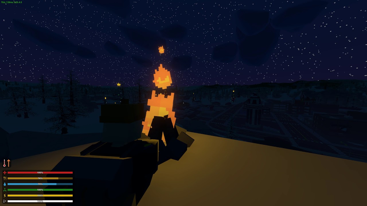 Minecraft Camp Fire Animated Wallpaper - Wallpaper Engine