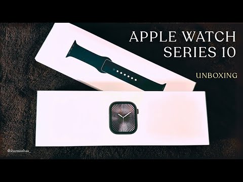 APPLE WATCH SERIES 10 46 mm 🤍 | ASMR UNBOXING | BLACK TITANIUM ♠️