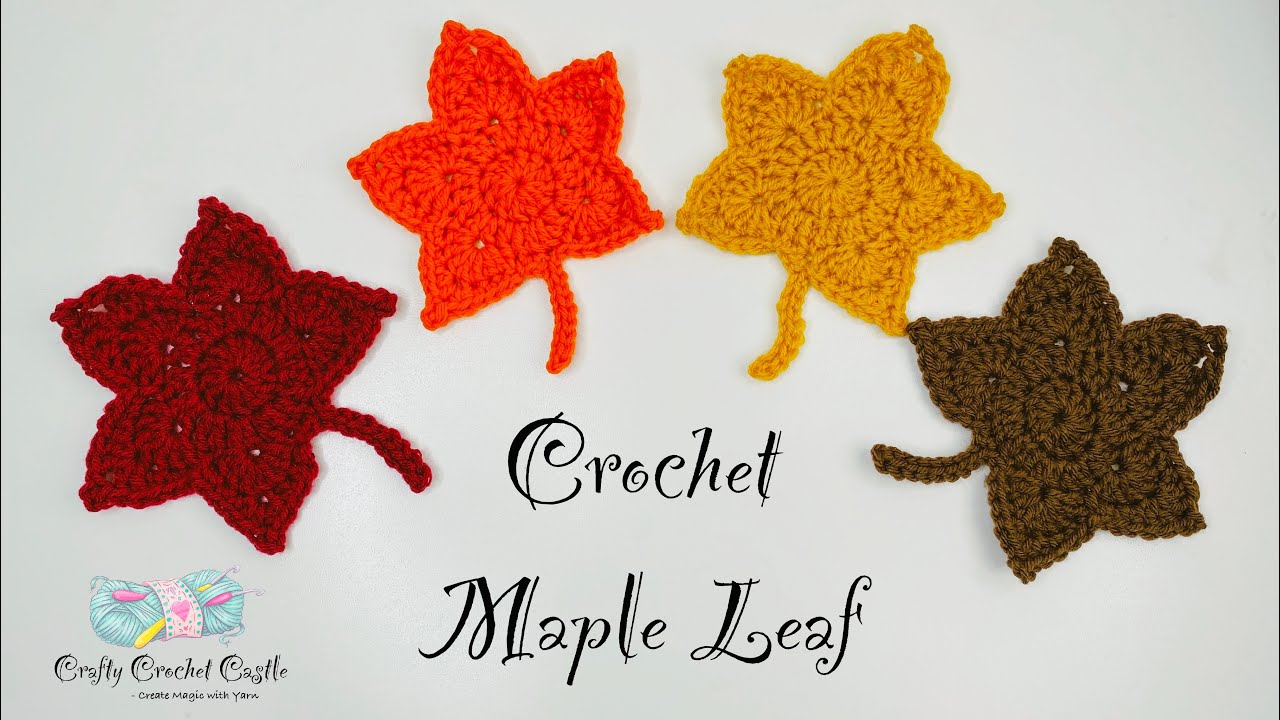 Crochet Maple Leaf - Pattern Tutorial