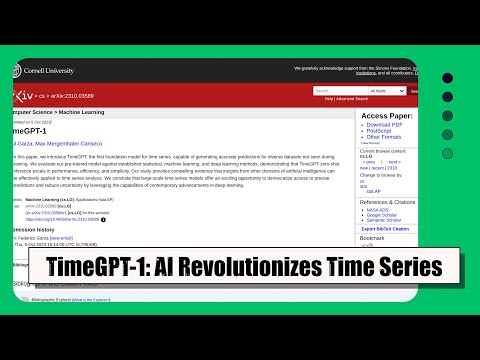 TimeGPT-1: Revolutionizing Time Series Analysis with AI